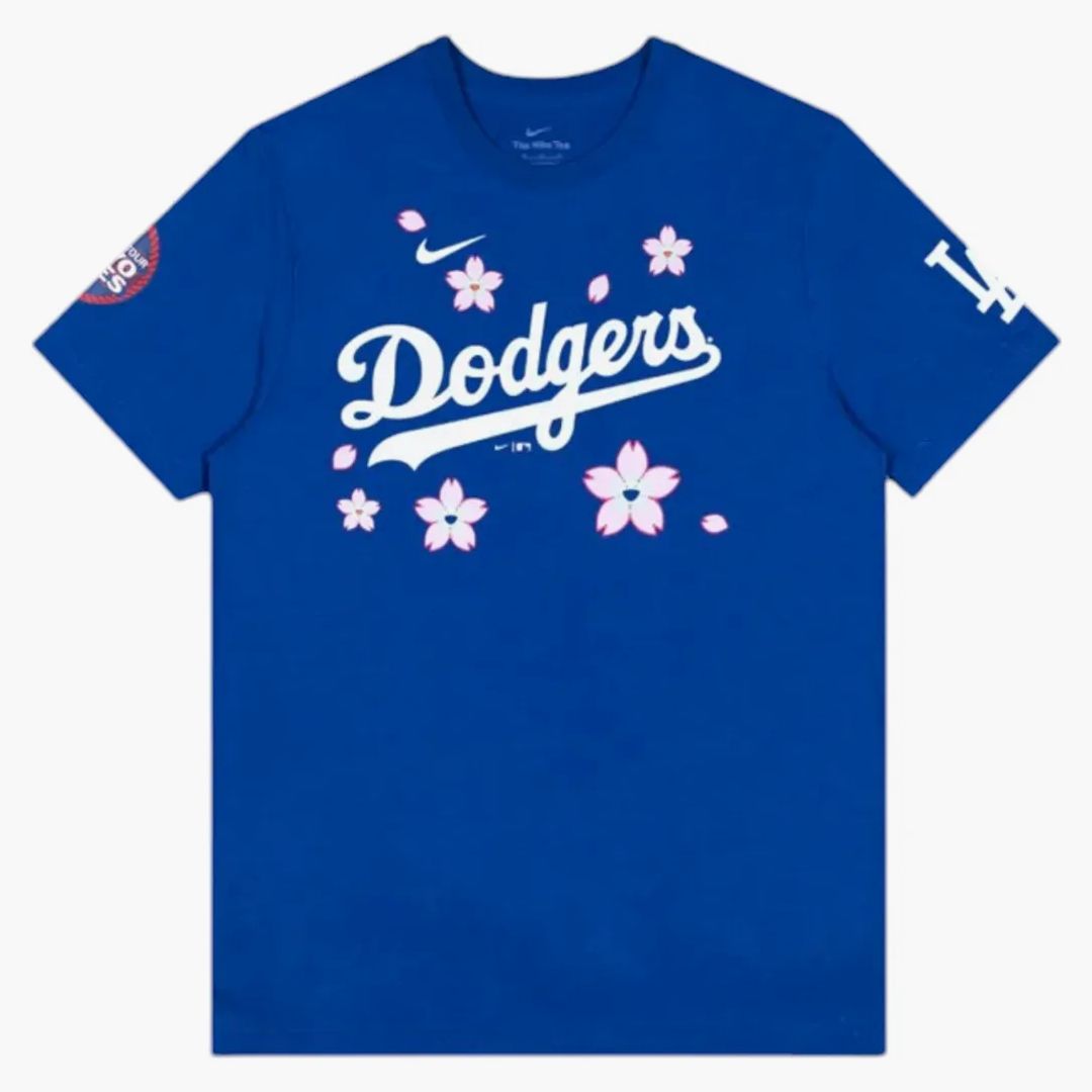 Nike X Murakami X MLB Freeman Dodgers Tee Blue kaufen