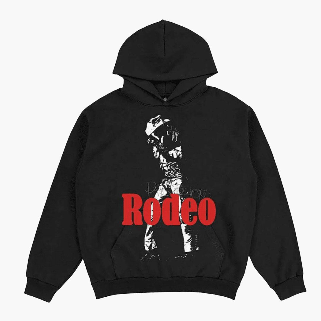 CJ X SP5DER Rodeo Hoodie Black - bei HYPENEEDZ kaufen