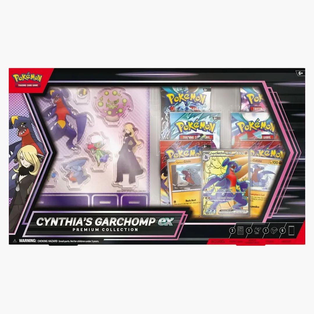 Pokémon Cynthia's Garchomp Ex Premium Box – bei HYPENEEDZ kaufen