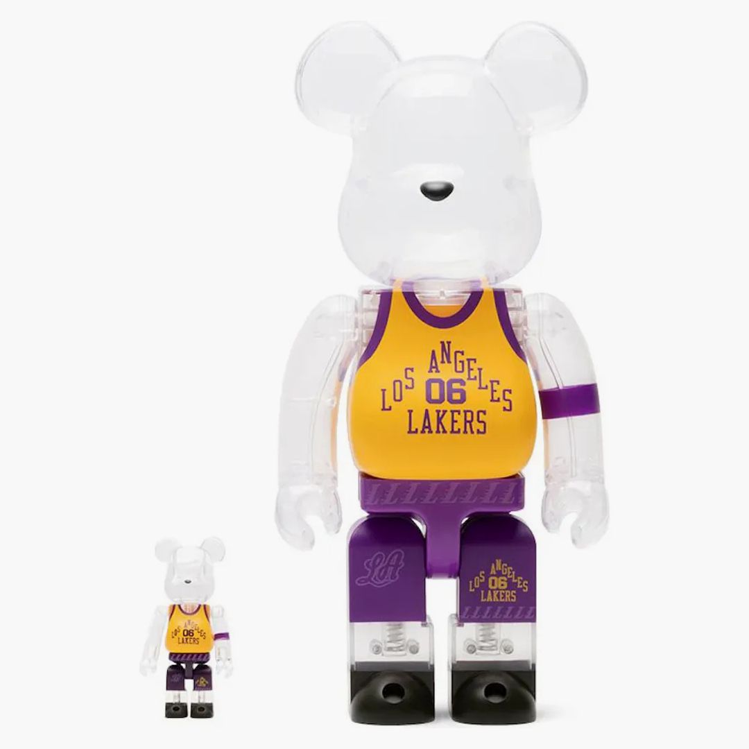 Bearbrick x Bodega x NBA Lakers Set – bei HYPENEEDZ kaufen