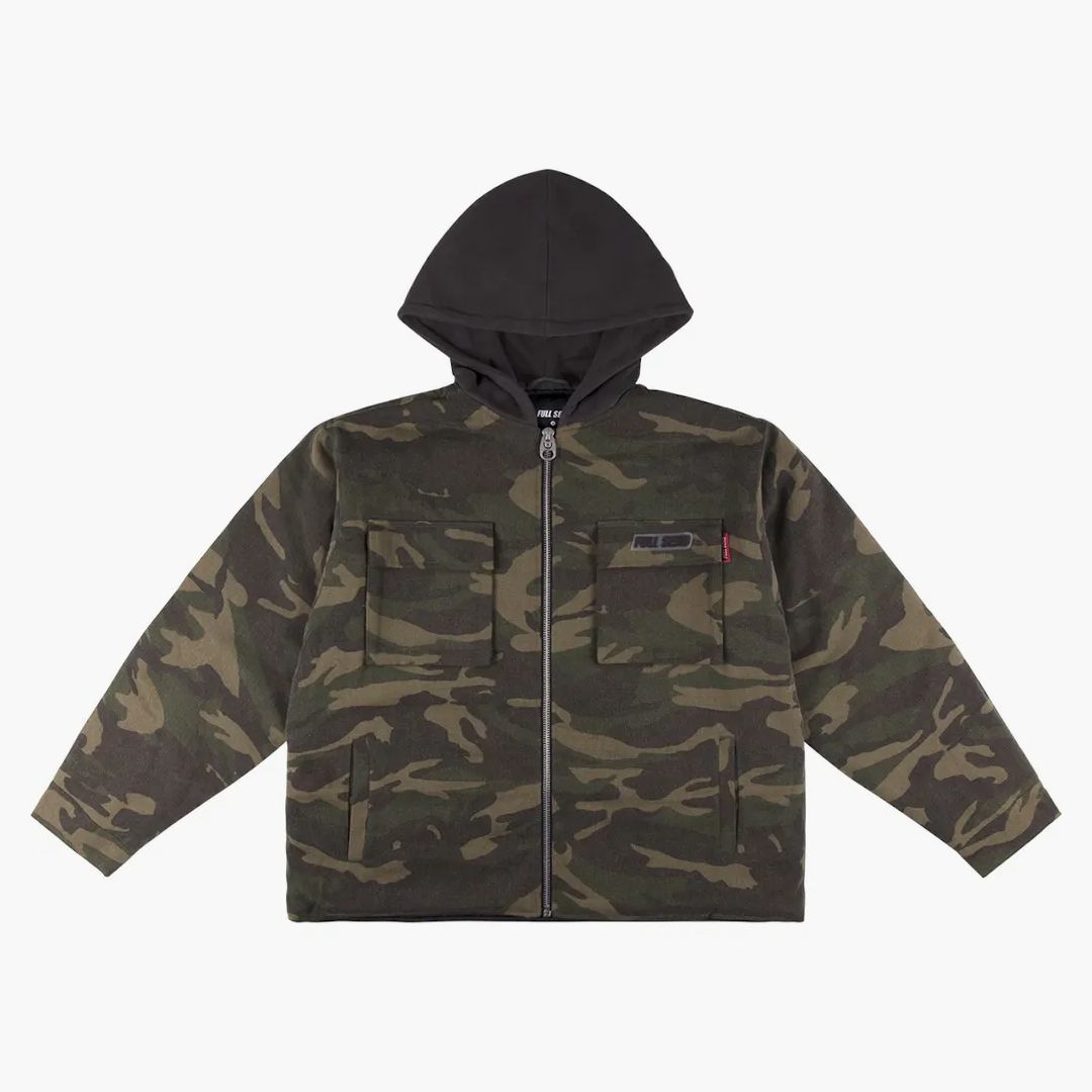 Full Send Motorworks Hooded Camo Jacket – bei HYPENEEDZ kaufen