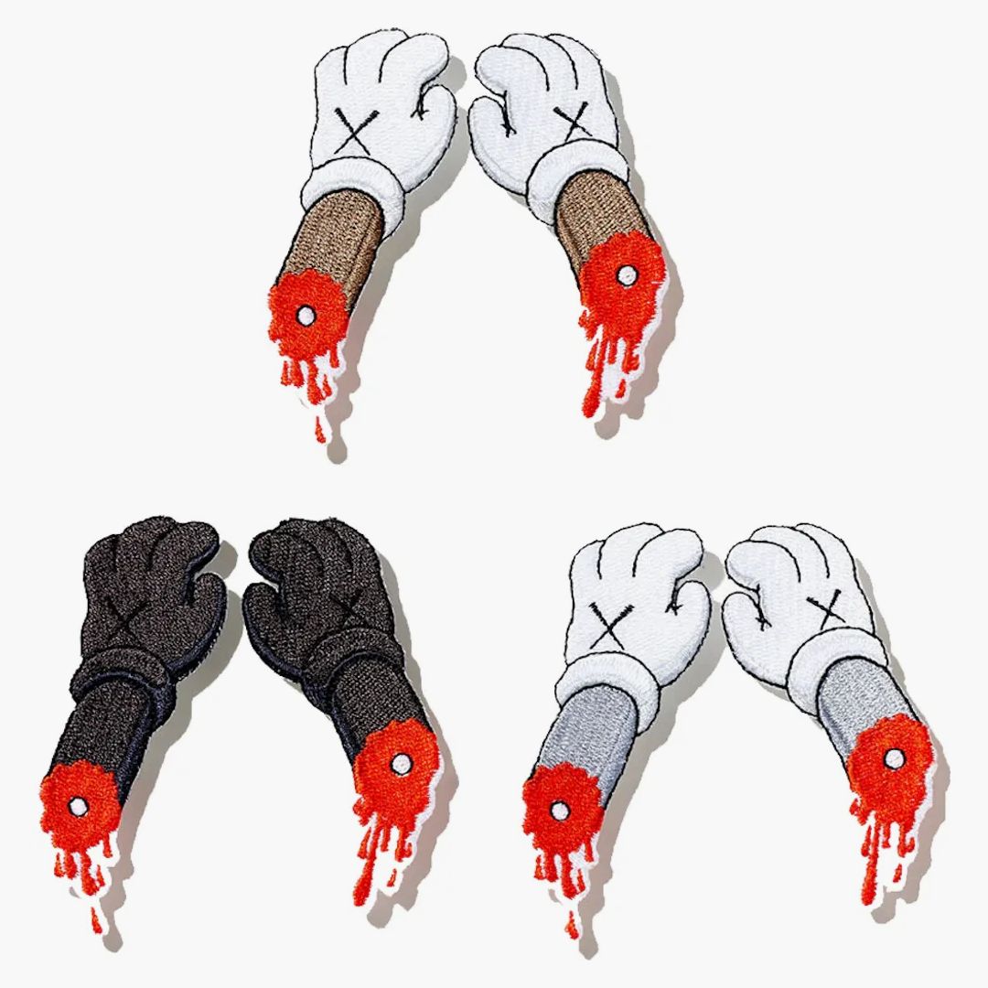 Kaws Wappen Hand Patch Set – bei HYPENEEDZ kaufen