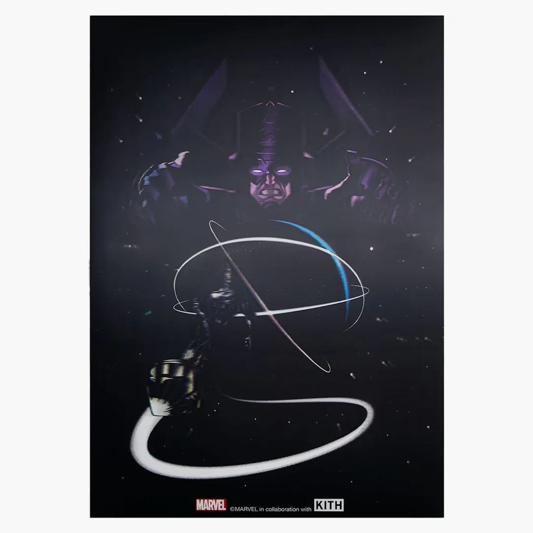 KITH X Marvel Galactus & Silver Surfer Poster - Buy at Hypeneedz