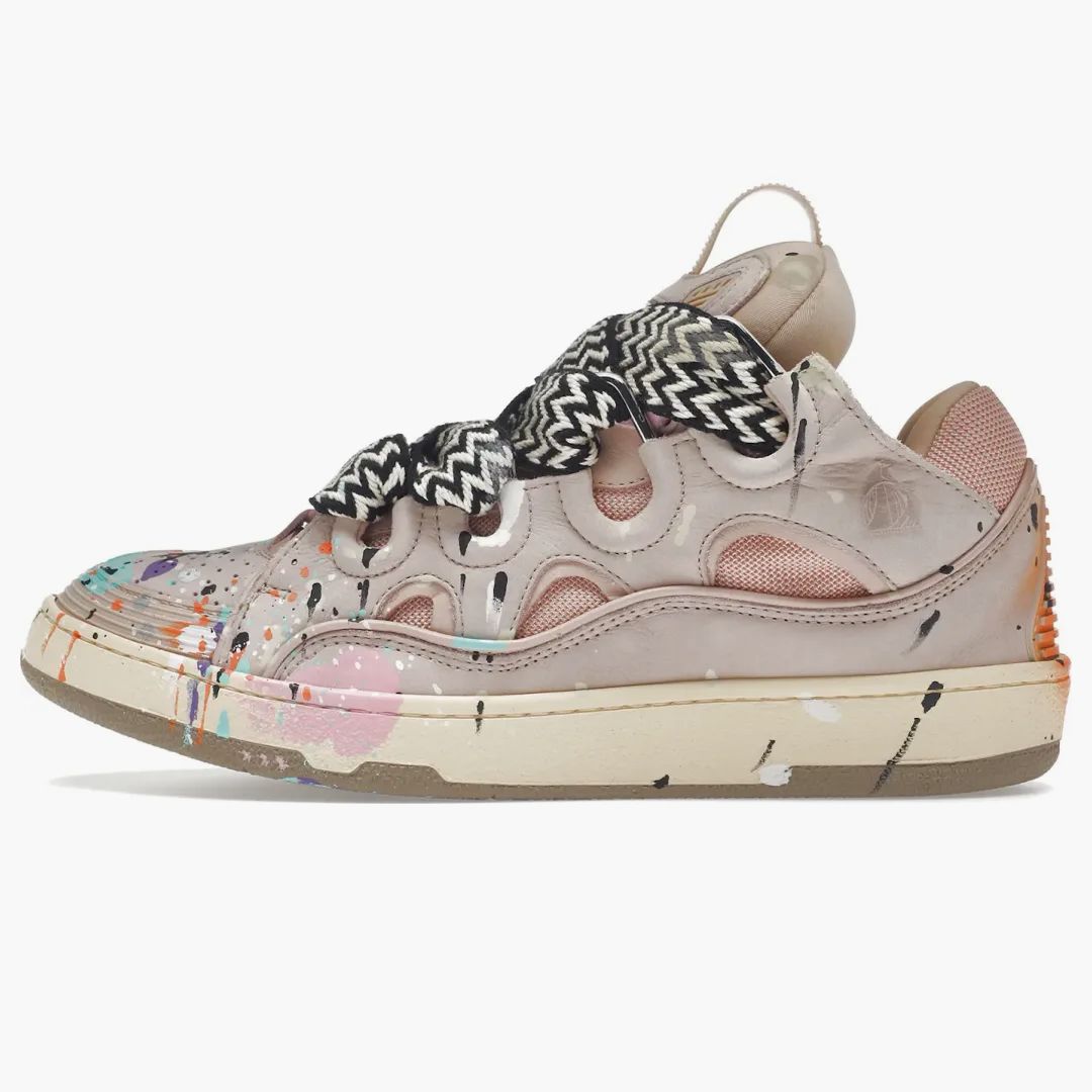 Lanvin Leather Curb Gallery Dept. Pale Pink Multi - Buy at Hypeneedz
