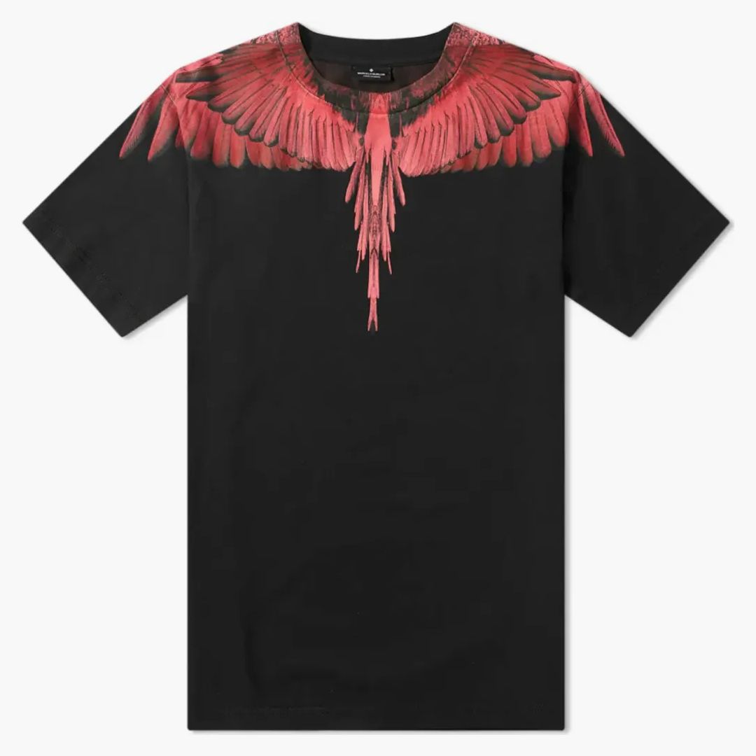 Marcelo Burlon Wing T-shirt Black Red – bei HYPENEEDZ kaufen