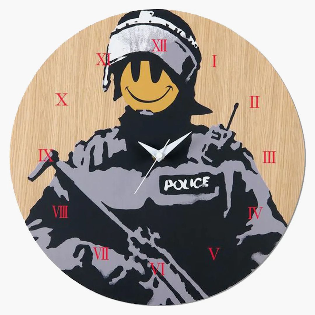 Medicom Riot Cop Clock - Buy at Hypeneedz
