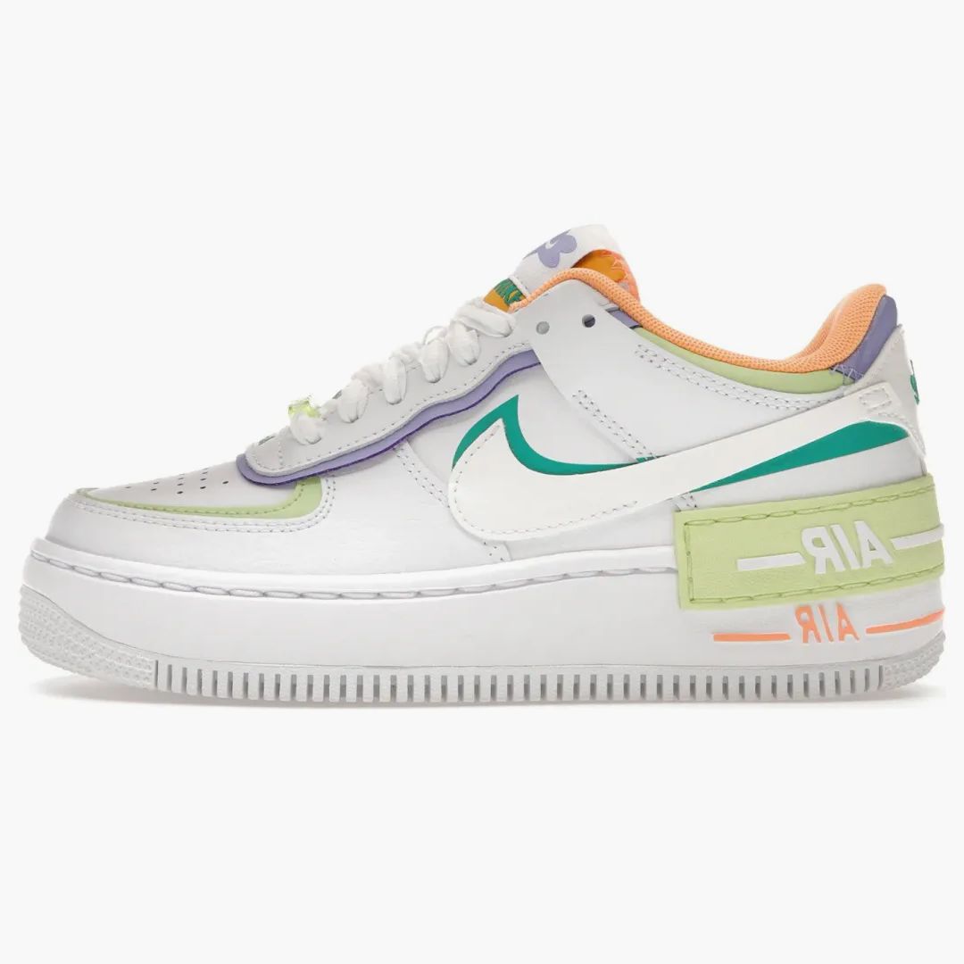 Kaufe den Nike Air Force 1 Low Shadow White Peach Cream Lime (Women's ...