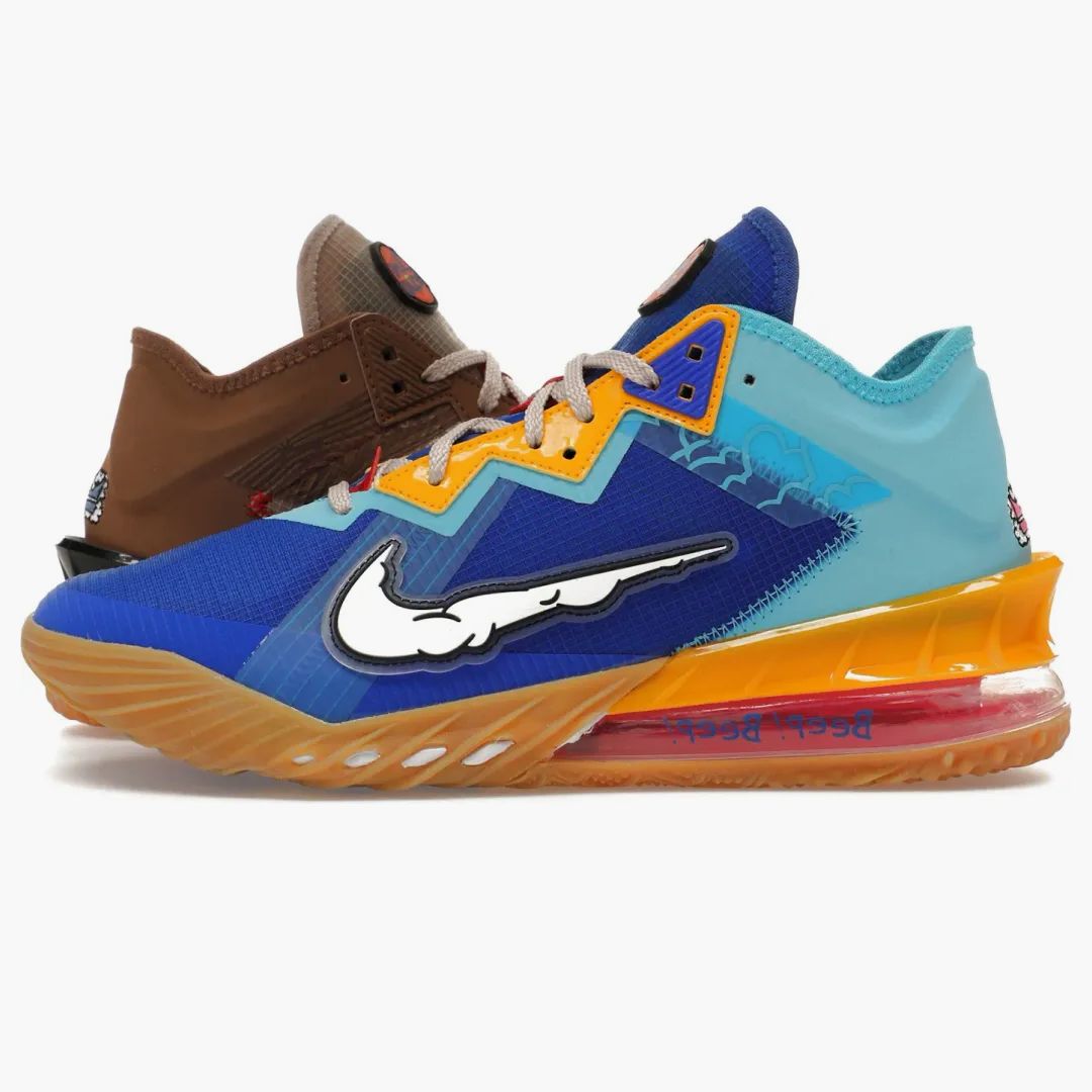 Nike LeBron 18 Low Xbox Controller Set Wile E. VS Roadrunner Space Jam ...