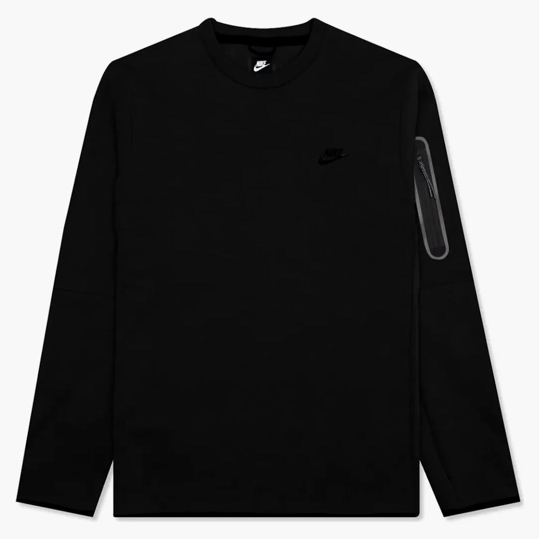 Nike Tech Fleece Crew Black – bei HYPENEEDZ kaufen