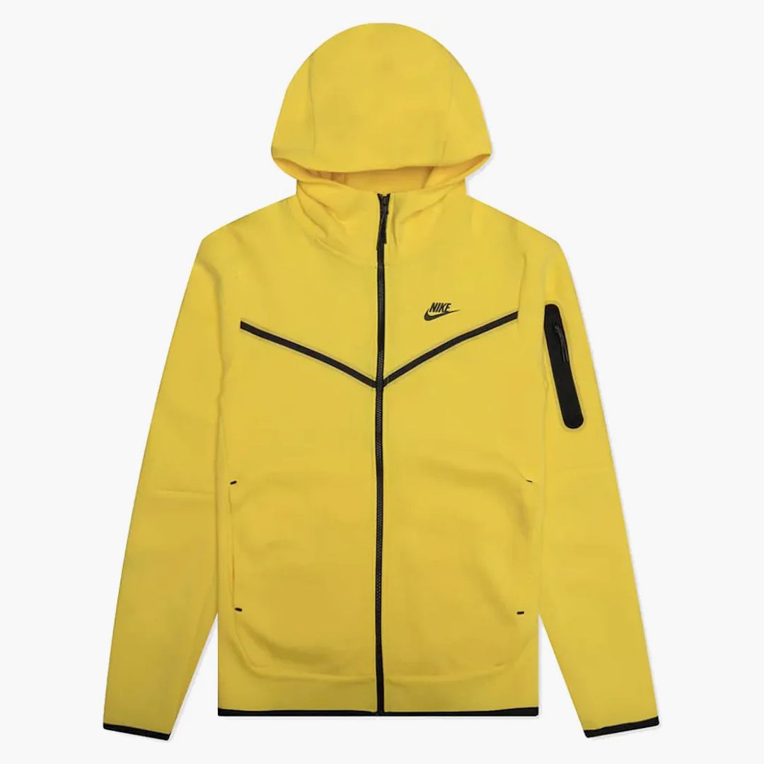 Nike Tech Fleece Hoodie Yellow Strike – bei HYPENEEDZ kaufen