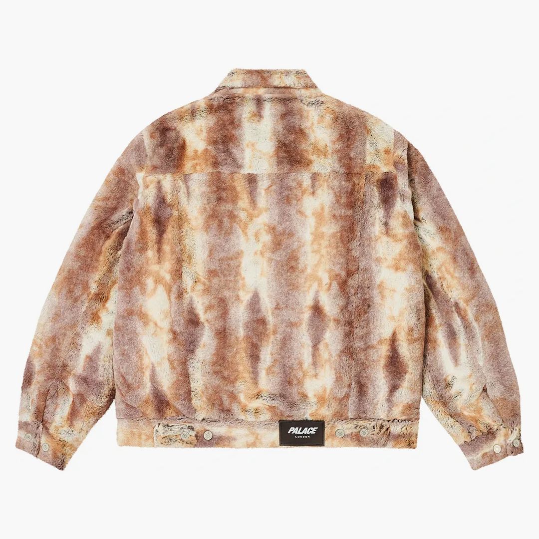 Palace Furry Jacket Brown – bei HYPENEEDZ kaufen
