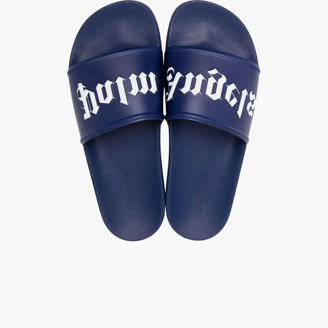 Palm Angels Slides Blue White – bei HYPENEEDZ kaufen