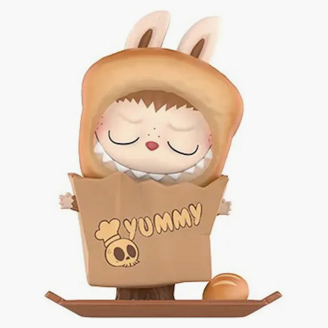 Pop Mart Labubu The Monsters Almost Hidden Series Bread Bag Figure ...