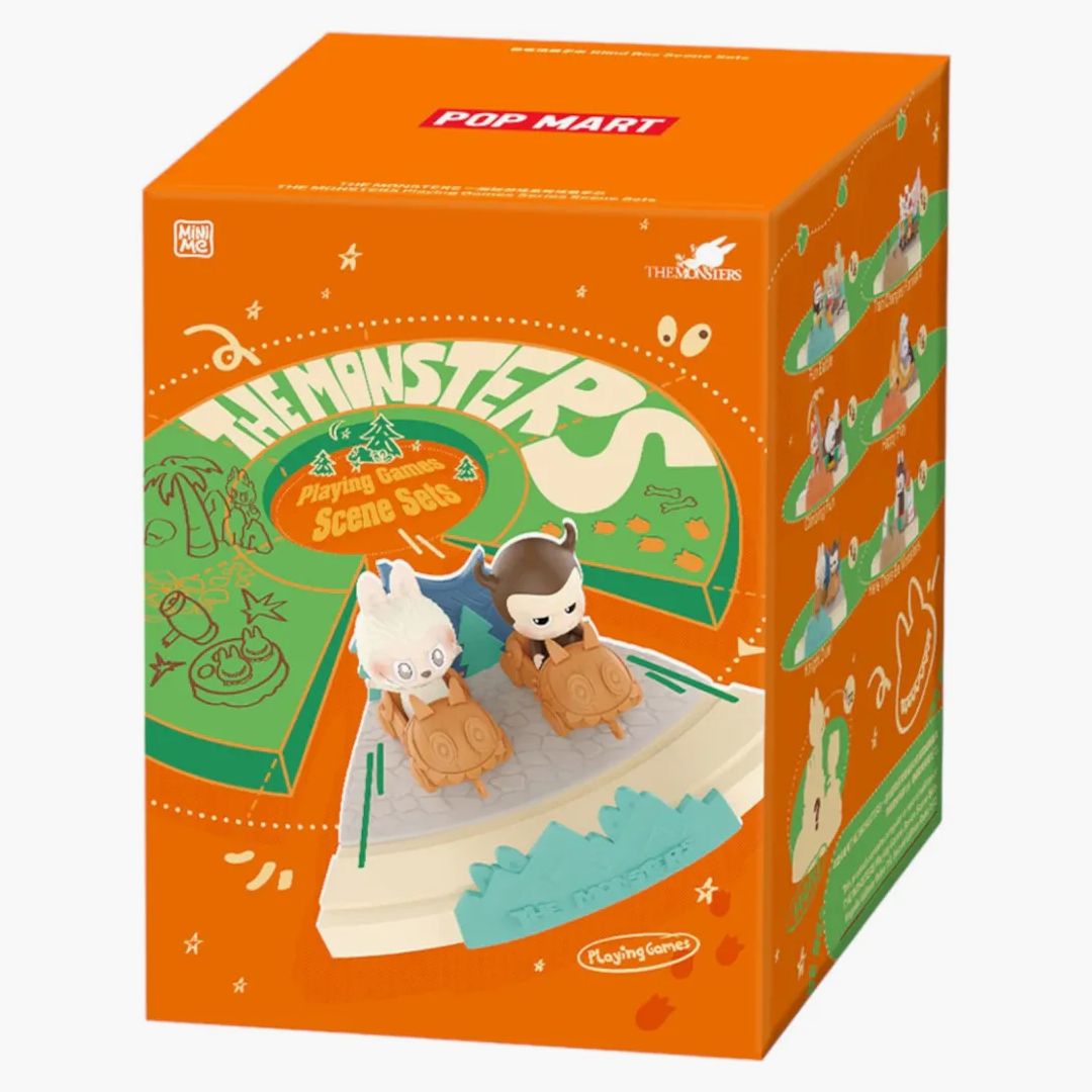 Pop Mart Labubu The Monsters Playing Games Series Scene Sets Single ...