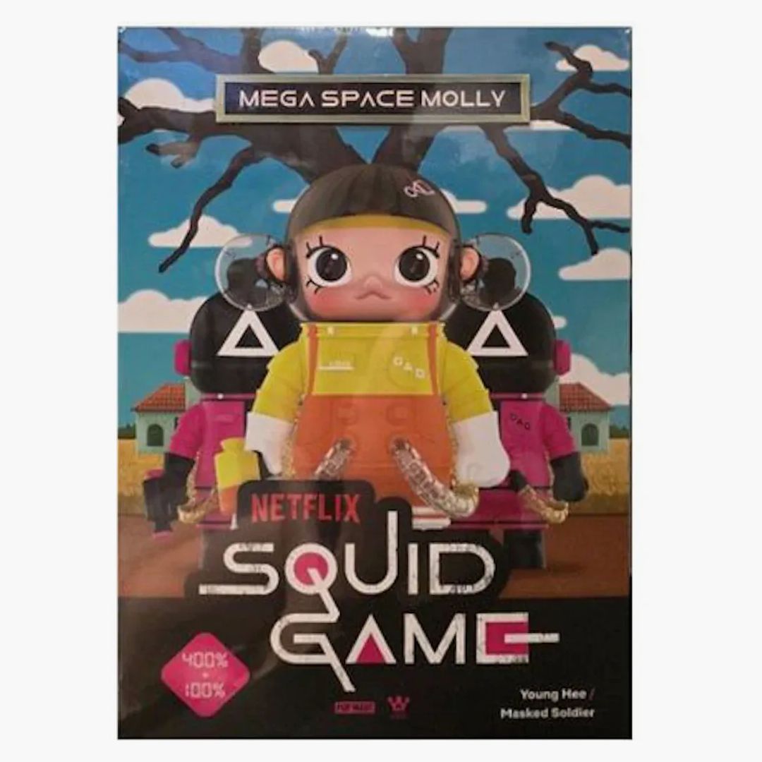 Pop Mart Mega Space Molly Squid Game 100% & 400% Set Sealed Blind Box ...