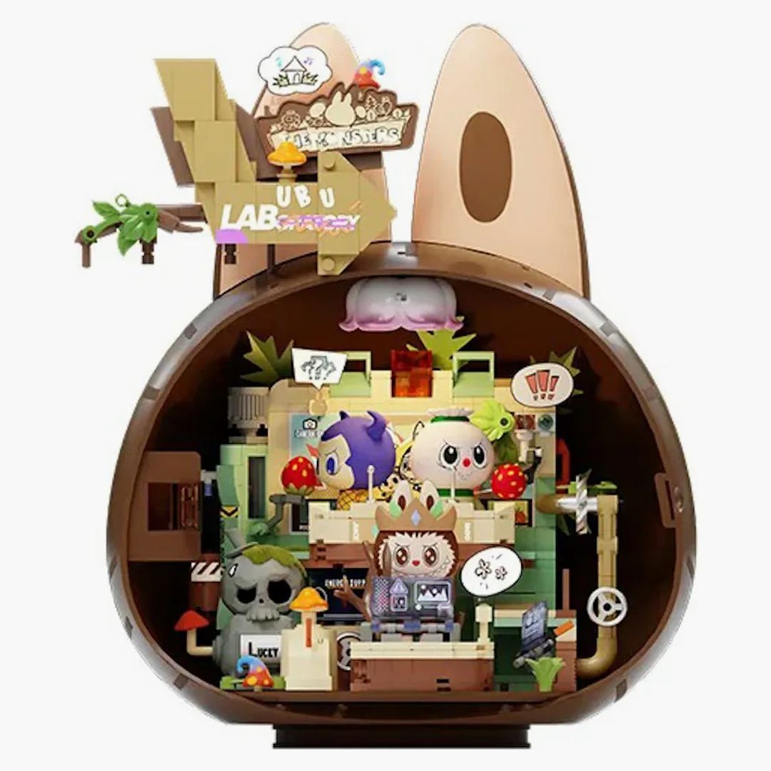 Pop Mart Pop Blocks Labubu The Monsters Forest Secret Base Series ...