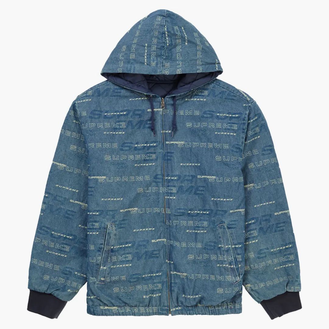 Supreme Denim Work Jacket Blue - Buy at Hypeneedz
