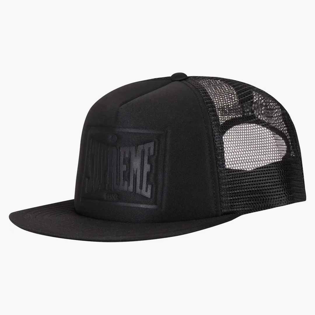 Supreme 5-Panel Black-Buy at Hypeneedz